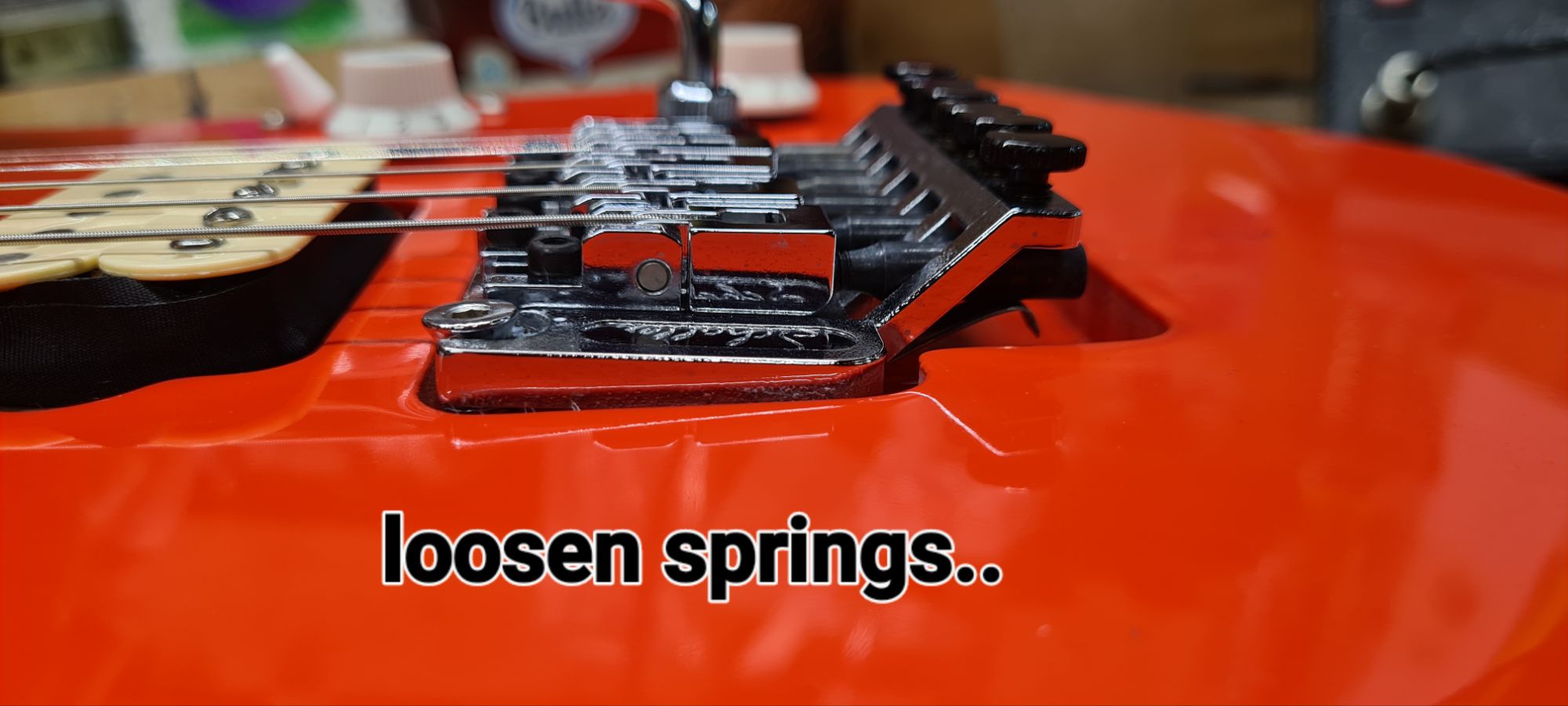 How to “RESTRING” your Floyd Rose Guitar! – Welcome to the Reuben's ...
