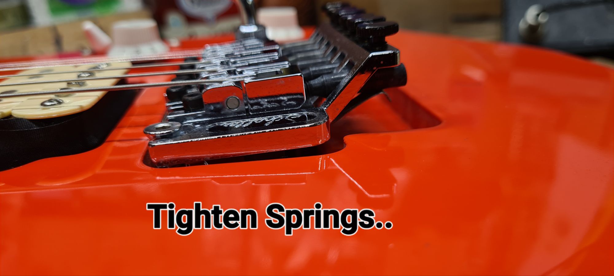 How to “RESTRING” your Floyd Rose Guitar! – Welcome to the Reuben's ...